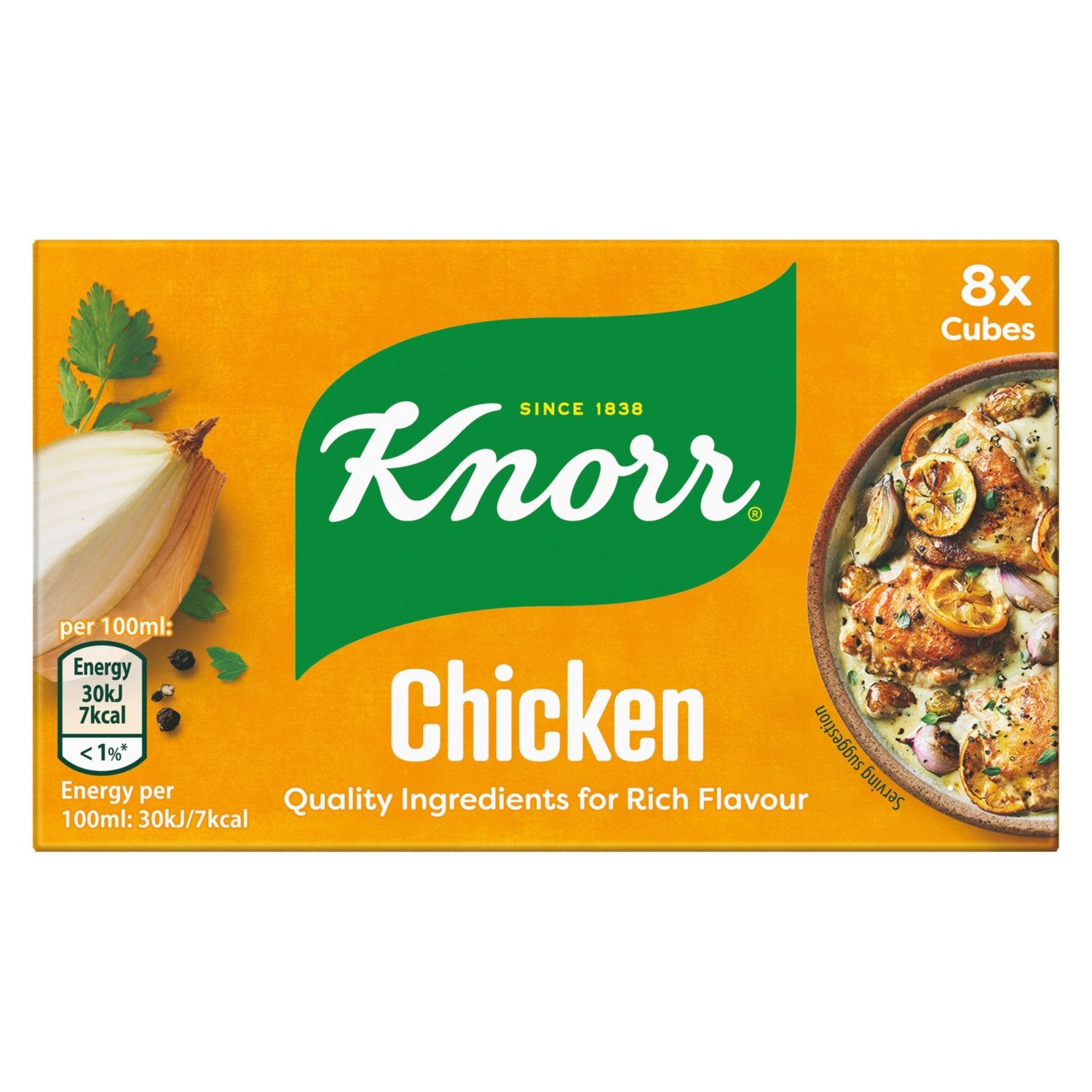 Knorr Chicken Cube 8 Cubes 80G – E-buy Online